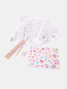 Sinsay - Sada na vybarvování se samolepkami 17 pack My Little Pony - růžová