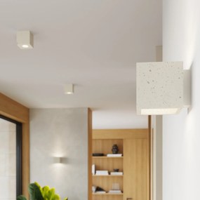 Sollux Lighting Stropní lampa QUAD betonová béžová