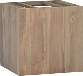 vidaXL Nástěnná koupelnová skříňka 46 x 25,5 x 40 cm masivní teak [338252]