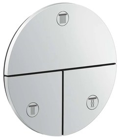 Axor ShowerSelect ID - Ventil pod omítku pro 3 spotřebiče, chrom 36779000