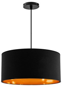 Toolight Závěsná lampa černé zlato 40cm APP620-1CP