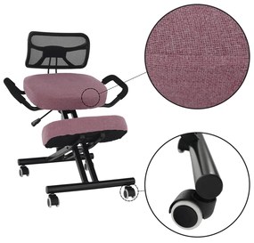 Ergonomická klekačka RUFUS Tempo Kondela Šedohnědá taupe