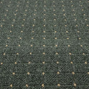 Condor Carpets, Metrážový koberec Udinese zelený - neúčtujeme odřezky z role, na míru, šíře 4m, zelená, filc, chodba / předsíň