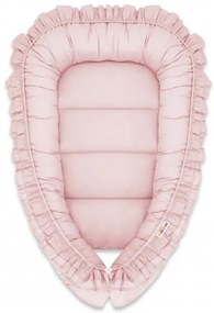 Baby Nellys Bavlněné oboustranné hnízdečko 55 x 75 cm, ROYAL - růžová