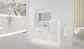 NEW:Koupelnová sestava Zora A bílá/bílý lesk
