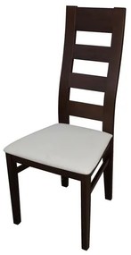 Židle JK47, Barva dřeva: sonoma, Potah: ekokůže Soft 011