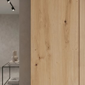 TPS Šatní skříň SD-90 cm - Dub artisan
