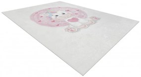 Dywany Łuszczów Dětský kusový koberec Bambino 1128 Unicorn cream ROZMĚR: 80x150