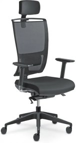 LD seating Lyra Net 201-SYS - Kancelářšká židle  - Hnědá