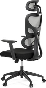 Ergonomická kancelářská židle LEXON - šedá síťovina