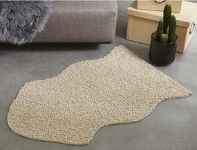 Imitace kůže Alva 50x80 cm, písková