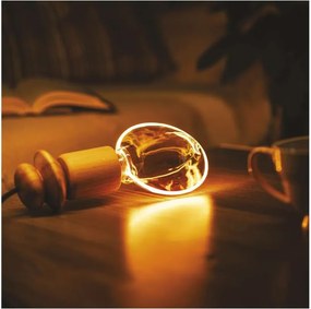 EMOS LED žárovka Filament jantar G130 4W E27 Z5BO11