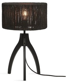 Stolní lampa gazuto 40 cm černá MUZZA