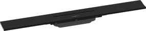Hansgrohe RainDrain Flex, vrchní sada sprchového žlabu 1000, zkracovatelný, pro instalaci ke zdi, černá matná, HAN-56053670