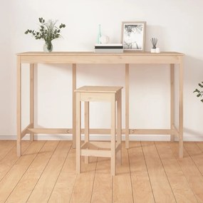 Barový stůl 180 x 80 x 110 cm masivní borové dřevo