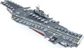 Metal Earth 3D puzzle Premium Series: Letadlová loď USS Midway / Počet