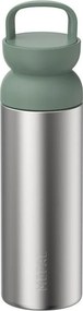 Termoláhev z nerezové oceli ve stříbrné barvě/šalvějově zelená 500 ml Ellipse – Mepal