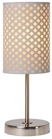 Lucide 08500/81/31 stolní lampa Moda, bílá, E27, 38cm