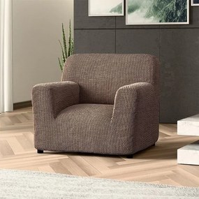 Bielastické potahy COSTINA oříšková křeslo (š. 60 - 110 cm)