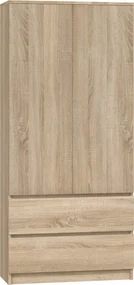 Šatní skříň MALWA I 90 cm dub sonoma