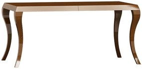 MEBDOM Rustikální jídelní stůl z bukového dřeva 160 (po rozložení. 200) x 76 x 100*