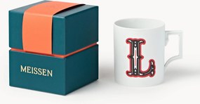 Westwing x MEISSEN, ručně vyrobený hrnek Initials's dekorací Motif