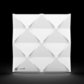 Polystyrénový 3D obkladový panel 60 x 60 cm Harmony bílý