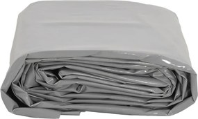Plachta šedá 2,5 x 4,5 m 650 g/m² 156126