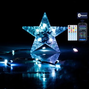 Aigostar - LED RGBICW Venkovní vánoční řetěz 100xLED/10W/230V 10m IP44 + DO