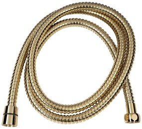 Sapho Sapho, POWERFLEX kovová sprchová hadice, 150cm, zlato, FLEX150G