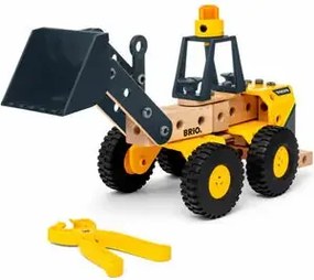 BRIO Stavebnice BUILDER Kolový nakladač Volvo / od 3 let