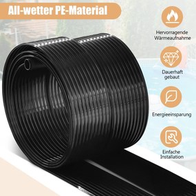 Costway Ohřívač bazénu solární kolektorové panely pro 21500 l podzemní