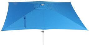 Slunečník N23 2x3m polyester/hliník - modrá