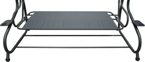 Zahradní houpačka 2v1 8011 Light Grey