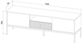 Televizní stolek SUE béžová/kašmír