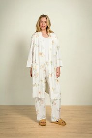 Pip Studio Naomi kimono Blossom Chique, bílý (Kimono z měkké strečové viskózy)