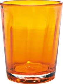 Skleněný pohár Bei 320 ml oranžový