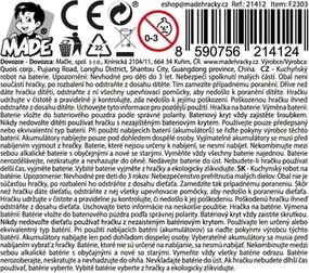 Made 21412 - Kuchyňský robot na baterie 2x AA / od 3 let