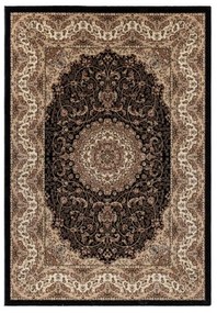 Kusový koberec Kashmir 2606 black 300 x 400 cm