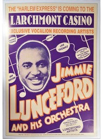 Koncertní plakát Jimmie Lunceford, 1938