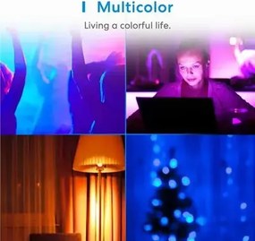Meross Smart Wi-Fi Inteligentní LED žárovka RGB