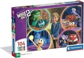 Clementoni 25071 Puzzle V hlavě 2: Riley a emoce 104 dílků / od 6 let