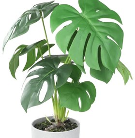 Eglo 428017 - Umělá rostlina v květináči TOBETSU 42x30 cm monstera