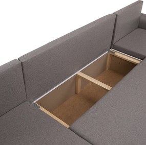 Univerzální sedací souprava, šedobéžová Taupe, DAKAR NEW U