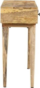 Konzolový stolek 115 x 35 x 76 cm masivní mangovníkové dřevo 320803