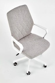 Kancelářská židle Spiolla šedá/bílá