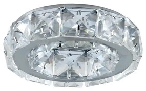 LUXERA 71055 - Podhledové svítidlo CRYSTALS 1xGU10/50W/230V
