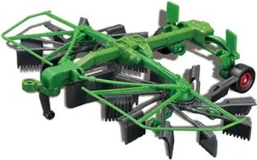 Bburago FARMLAND Traktor Valtra N174 s rotačními hráběmi / 10 cm / od