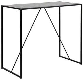OnaDnes -20% Scandi Černý jasanový barový stůl Darila 120 x 60 cm