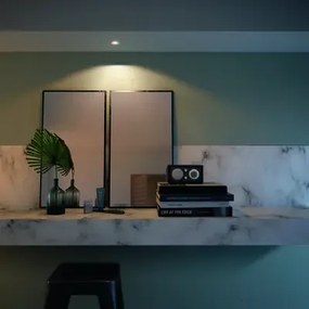 Philips Enneper bílé / Podhledové svítidlo / 1x GU10 / 5,5W / hranaté
